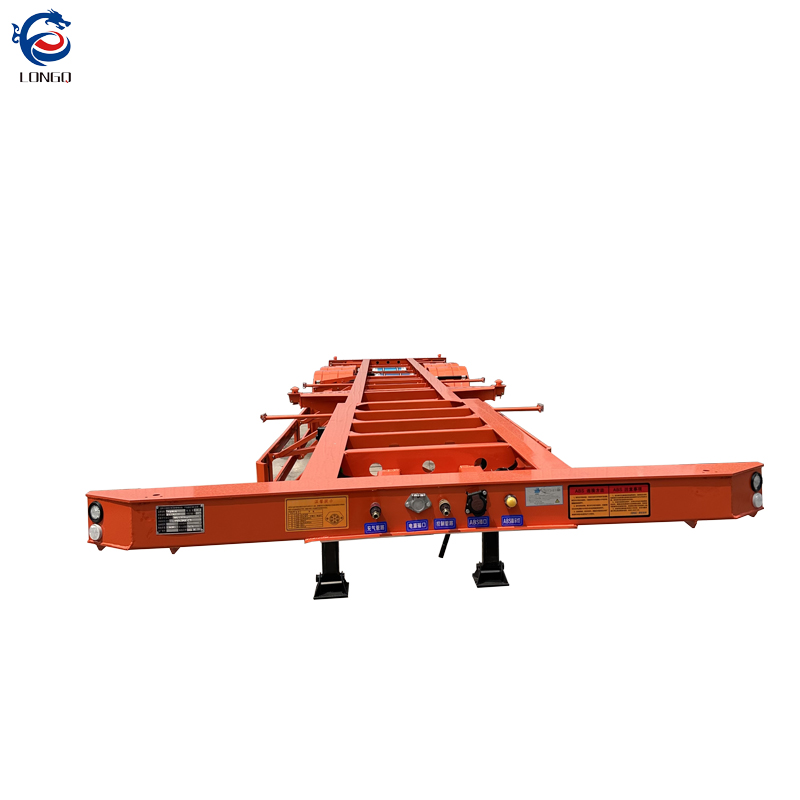 40ft skeleton trailer Factory_Manufacturer_Supplier - Shandong LONGQ ...