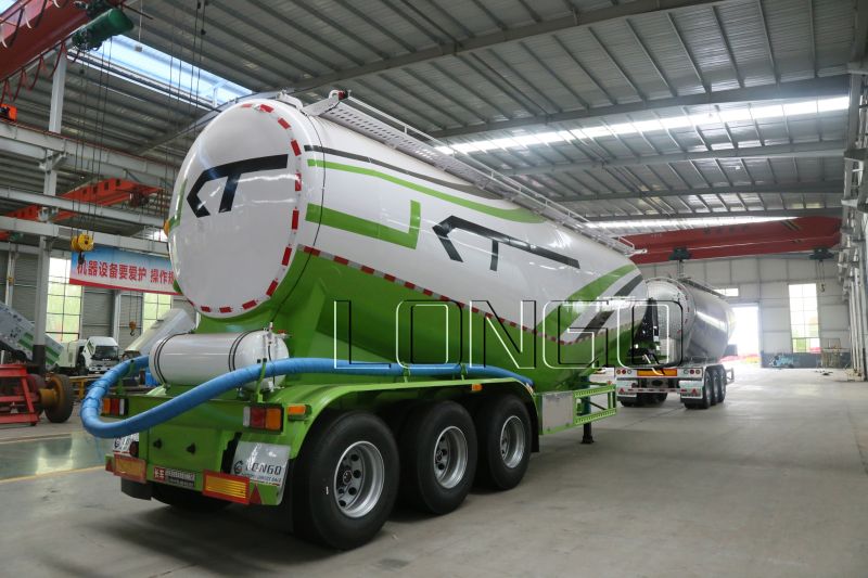 Powder Tanker Trailer Factory_Manufacturer_Supplier - Shandong LONGQ ...