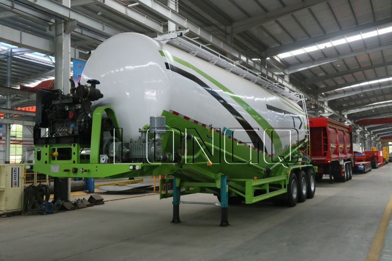 Powder Tanker Trailer Factory_Manufacturer_Supplier - Shandong LONGQ ...